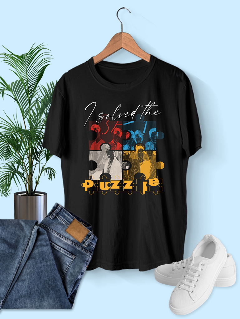 Puzzle Tee – allkpop THE SHOP