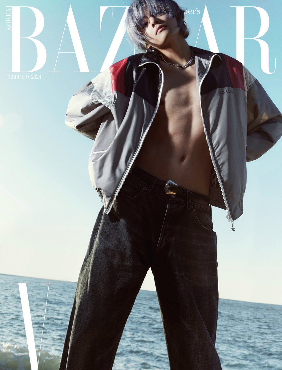 BTS V Cover - BAZAAR 2024.02 – allkpop THE SHOP