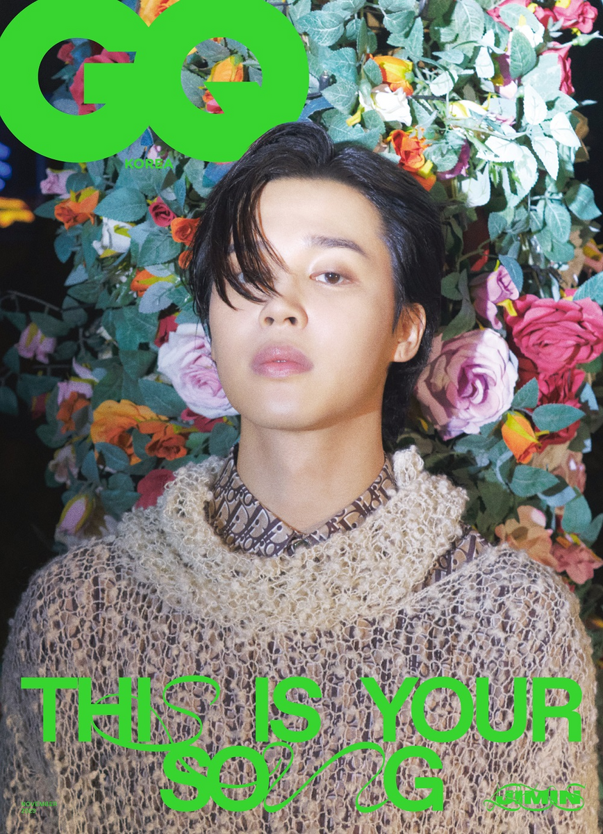 BTS JIMIN Cover : GQ KOREA Nov 2023 – allkpop THE SHOP