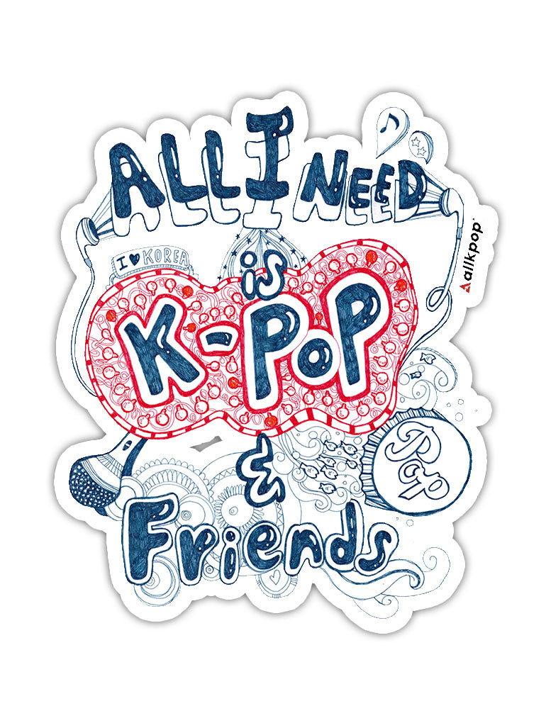 K-POP & Friends Sticker – allkpop THE SHOP