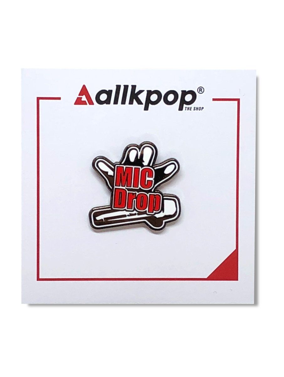 Mic Drop Pin – allkpop THE SHOP