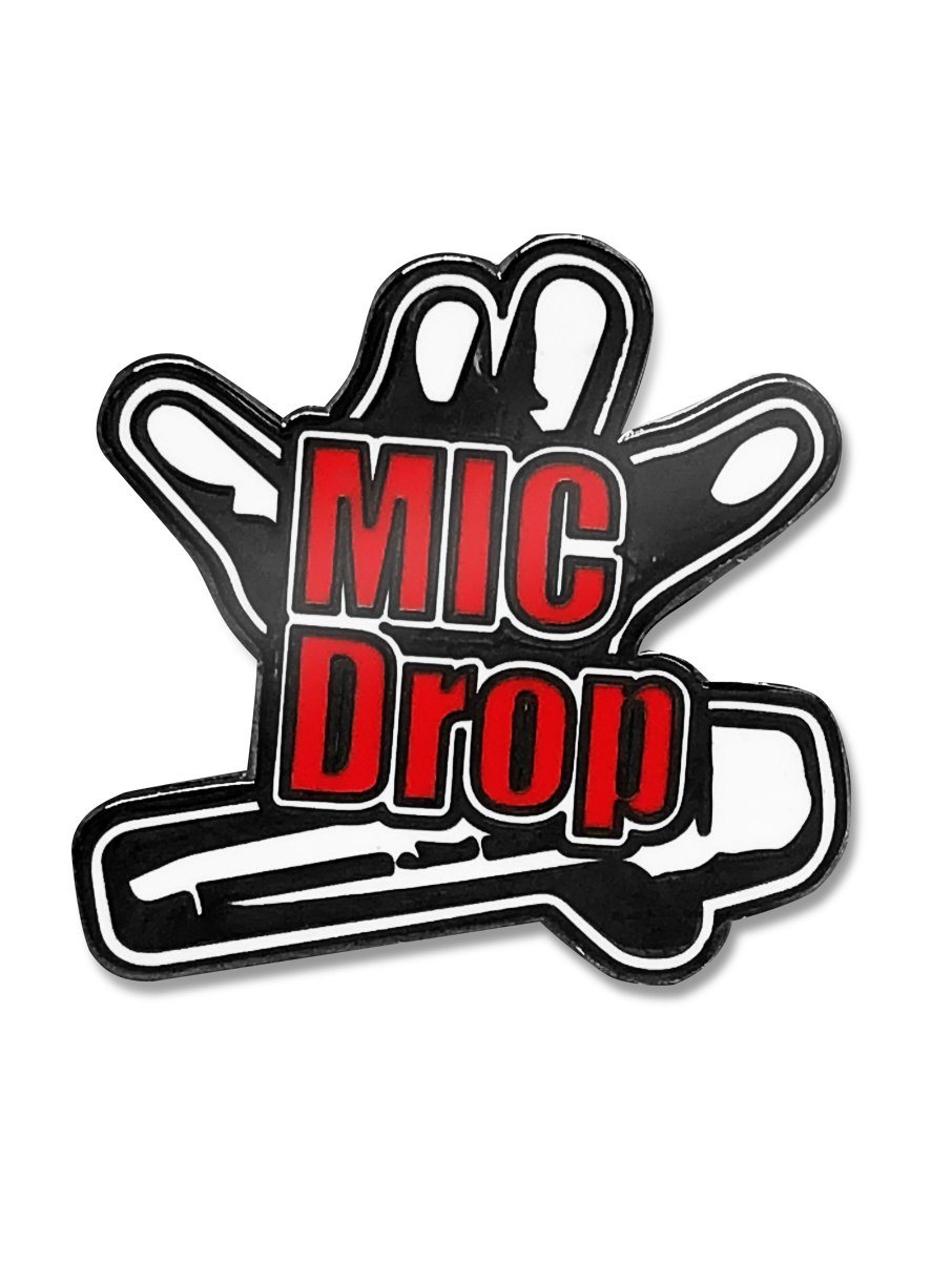 Mic Drop Pin – allkpop THE SHOP