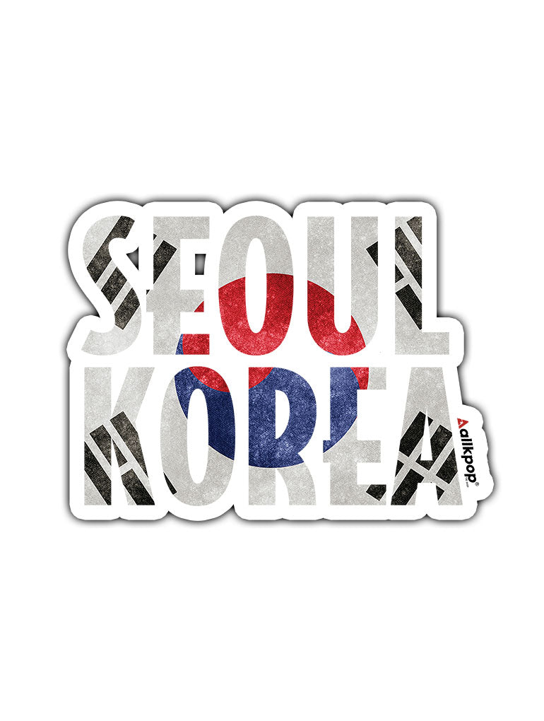 Seoul Flag Sticker – allkpop THE SHOP